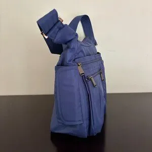 lug | Bags | Lug Infinity Collection Double Dutch Blue Nylon Large ...